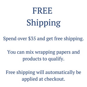 Cedar by Day Wrapping Paper Sheets, Double-sided Gift Wrap, 29x20in ...