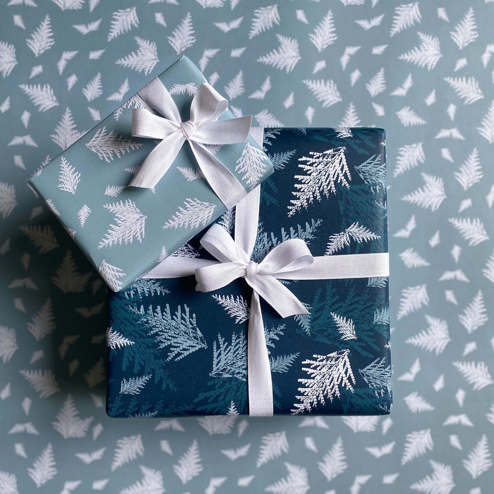 Cedar by Night Wrapping Paper Sheets Double-sided Gift Wrap - Etsy