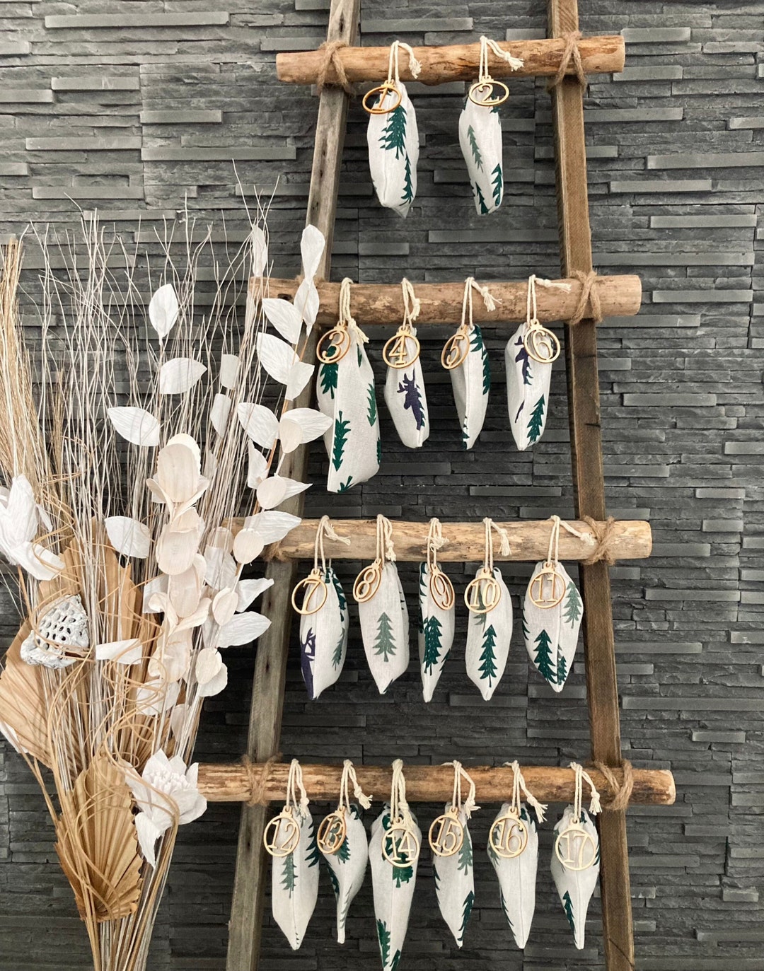 Personalized Advent Calendar: Natural Cosmetics - Etsy