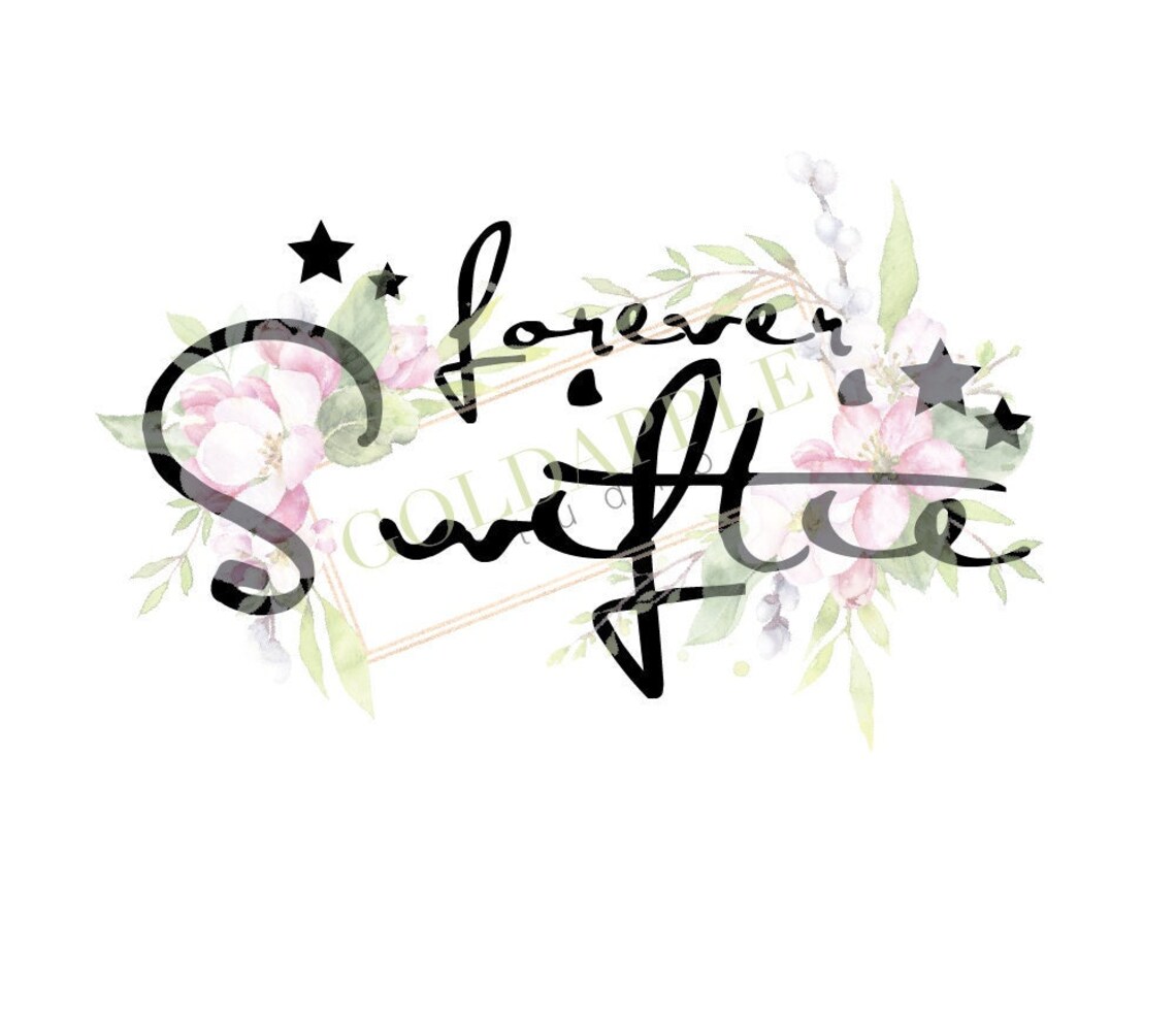Swiftie Forever Taylor Swift SVG Digital Cut File Sticker - Etsy