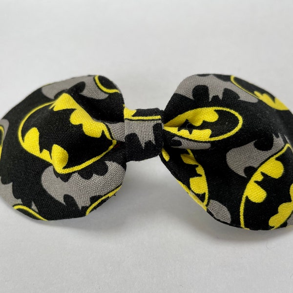Batgirl Hair Bow - Etsy