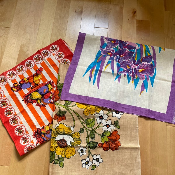 Vintage Tea Towel - Etsy