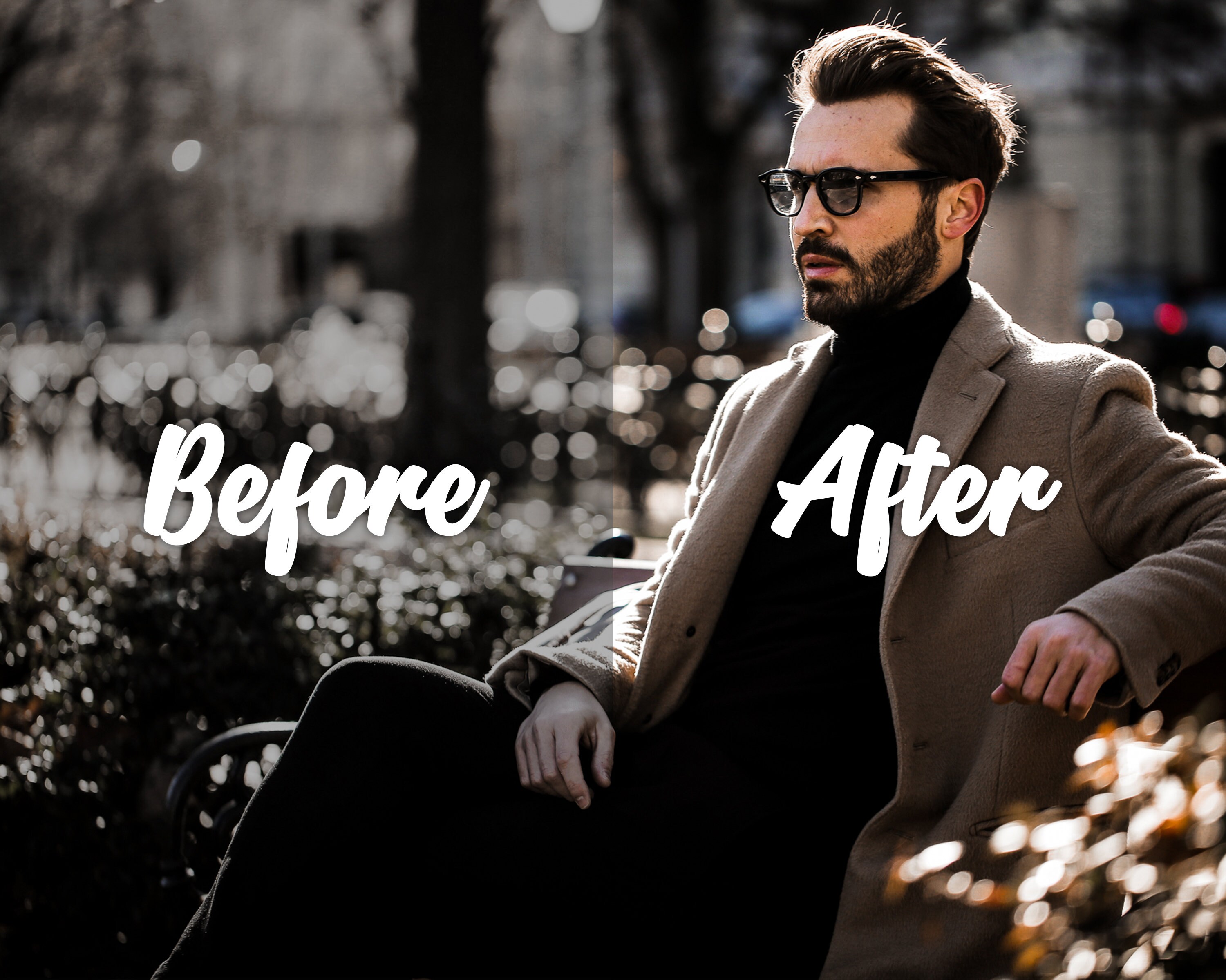 12 Moon Black Lightroom Presets, Lightroom Photo Editing Filters - Etsy