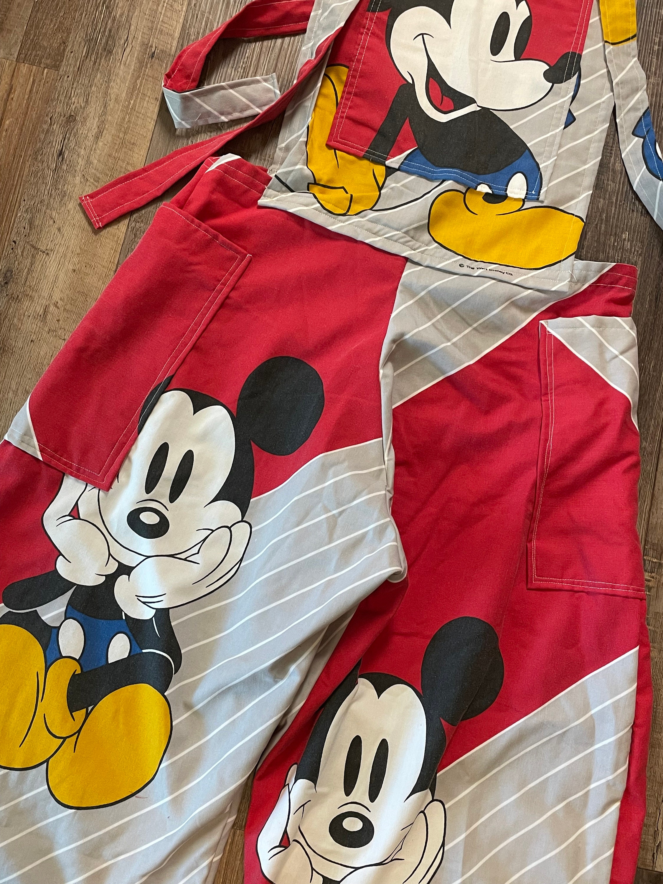 Handmade Mickey Mouse 90s Short Overalls - Etsy