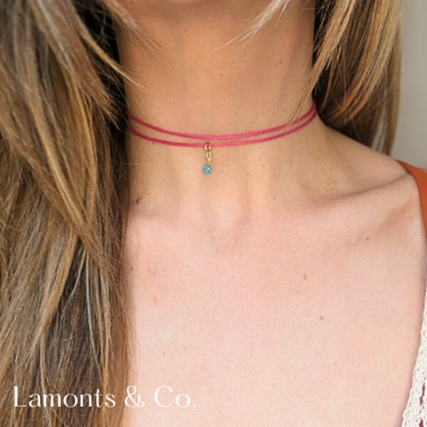 String Choker - Etsy