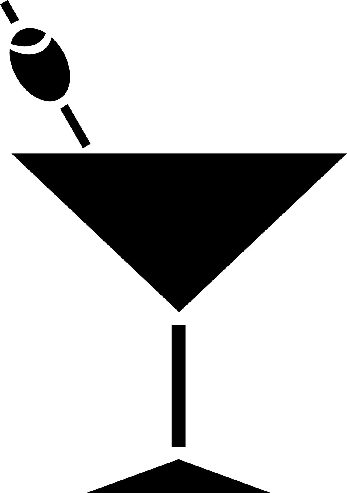 Martini Glass, Svg File, Cricut Svg File, Bottom's up Svg File, Vinyl ...