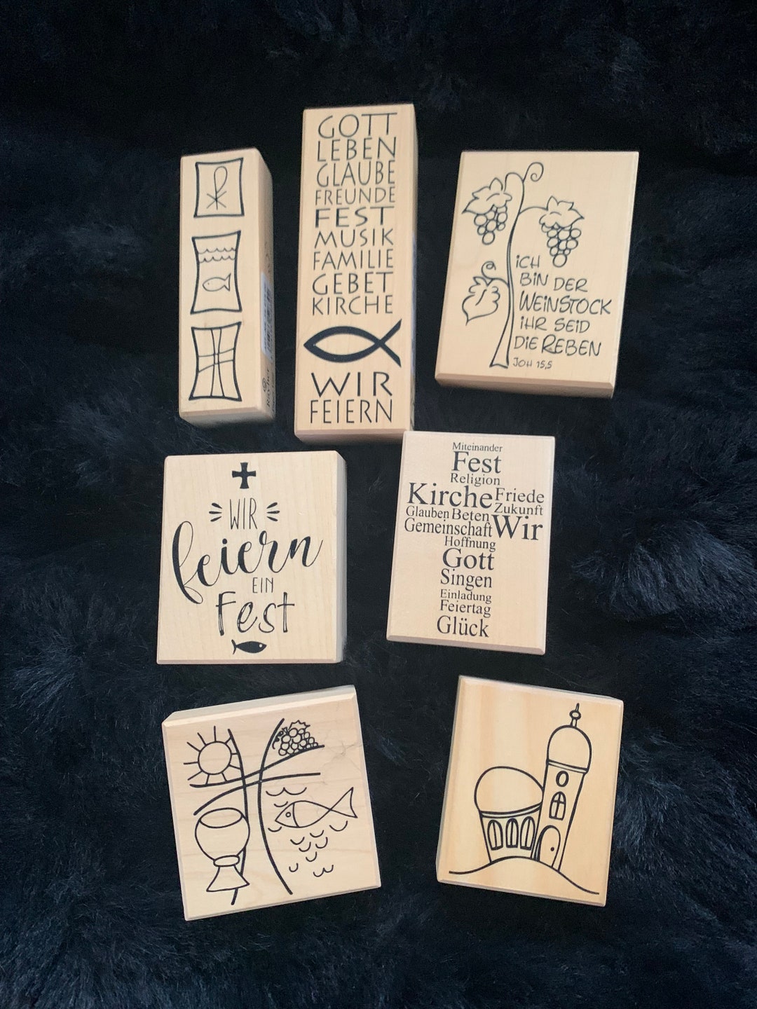 Stamp Wooden Stamp Communion Confirmation Baptism - Etsy