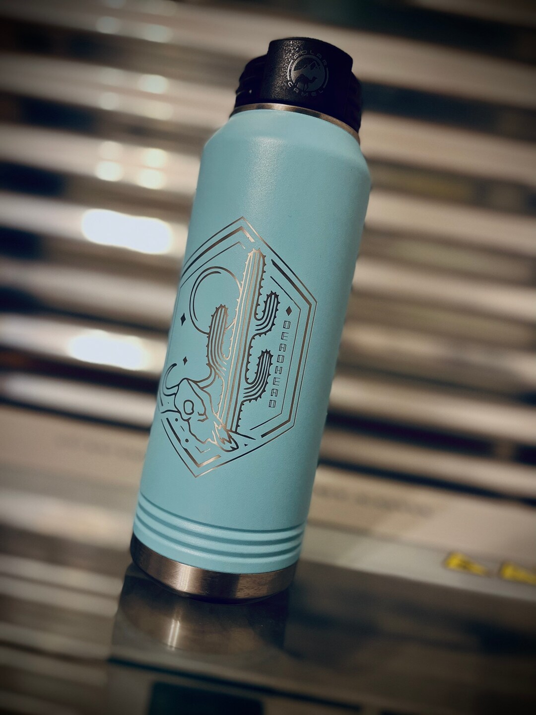 Deadhead Cactus 32 Oz Water Bottle - Etsy