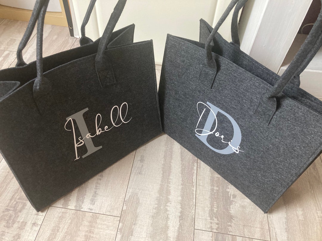 Personalisierte Tasche mit Namen - Etsy.de