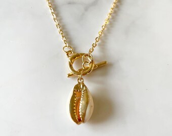 Natural Seashell Jewellery Set, Real Seashell Necklace and Earrings ...