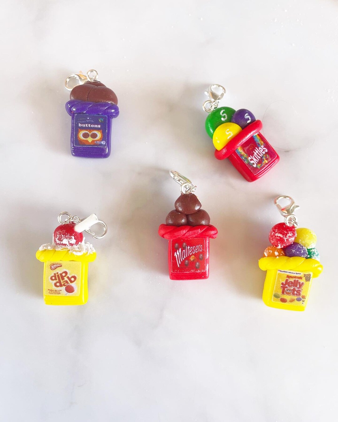 3D Sweet Packet Charms - Etsy