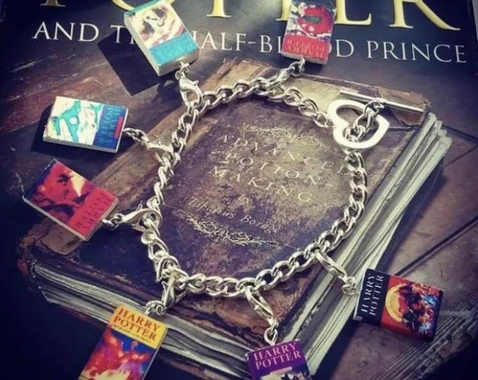 Set of Harry Potter Polymer Clay Book Charms With BONUS - Etsy