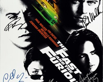 Signed Fast and Furious Script | Etsy UK