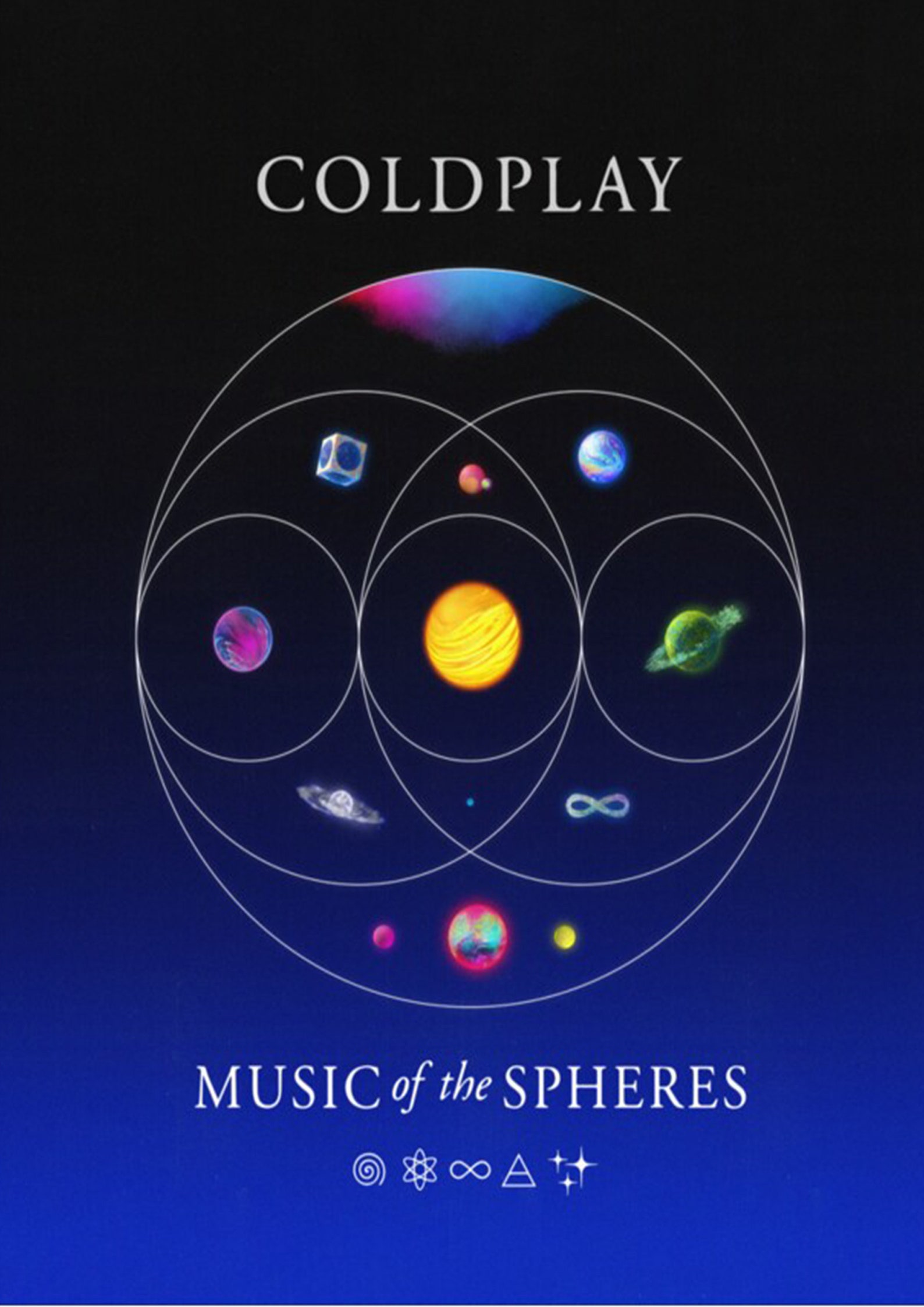 Coldplay Music Of The Spheres Ilustraciones de póster A4 - Etsy España