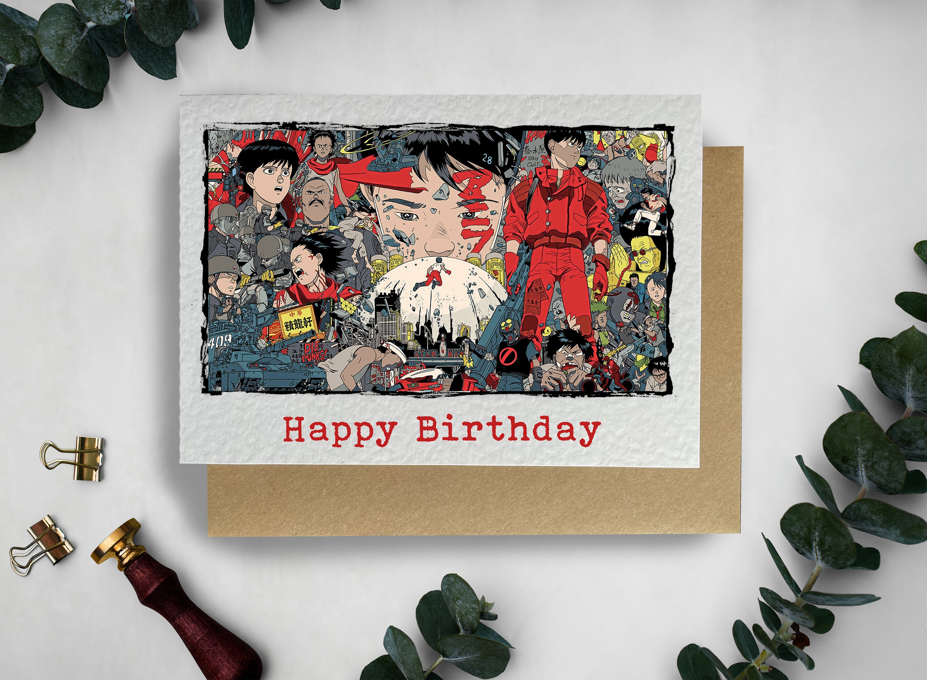 Akira Anime Cyberpunk Dystopian Neo-tokyo Motorcycle Gangs - Etsy