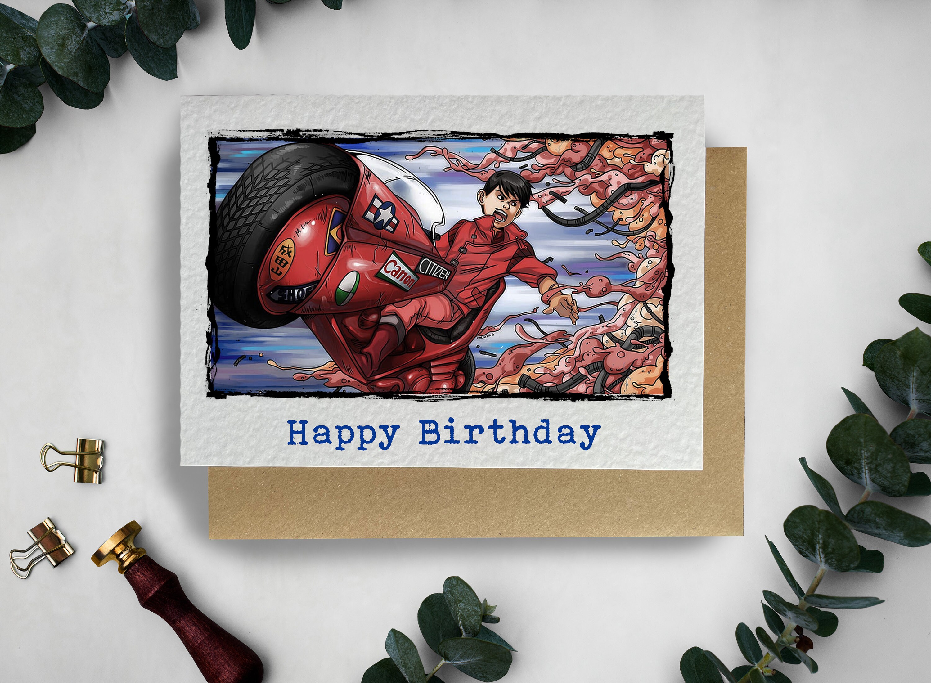 Akira Anime Cyberpunk Dystopian Neo-tokyo Motorcycle Gangs - Etsy