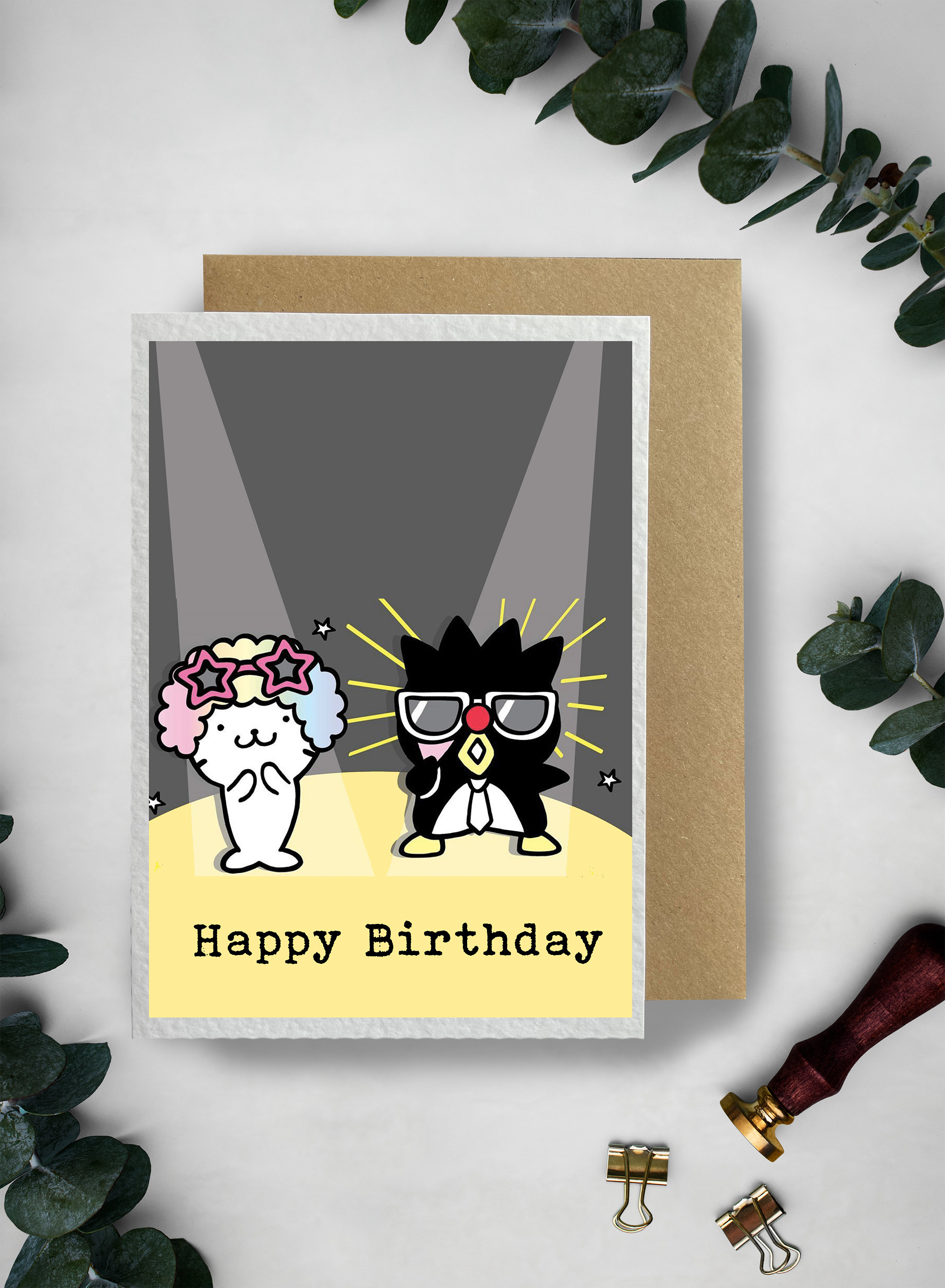 Bad Badtz Maru Sanrio Penguin Mischievous Punk Grumpy Black - Etsy UK