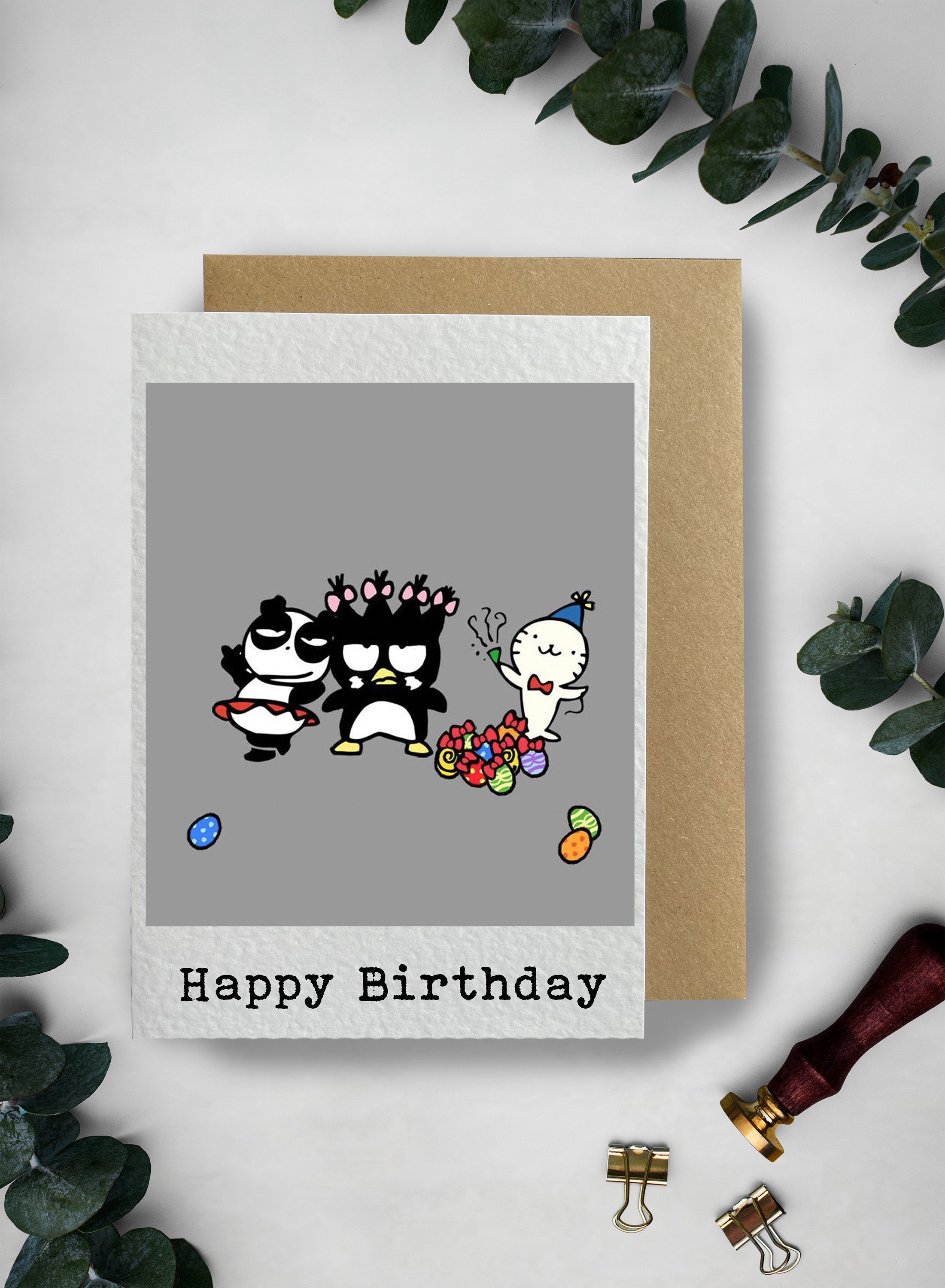 Bad Badtz Maru Sanrio Penguin Mischievous Punk Grumpy Black - Etsy UK