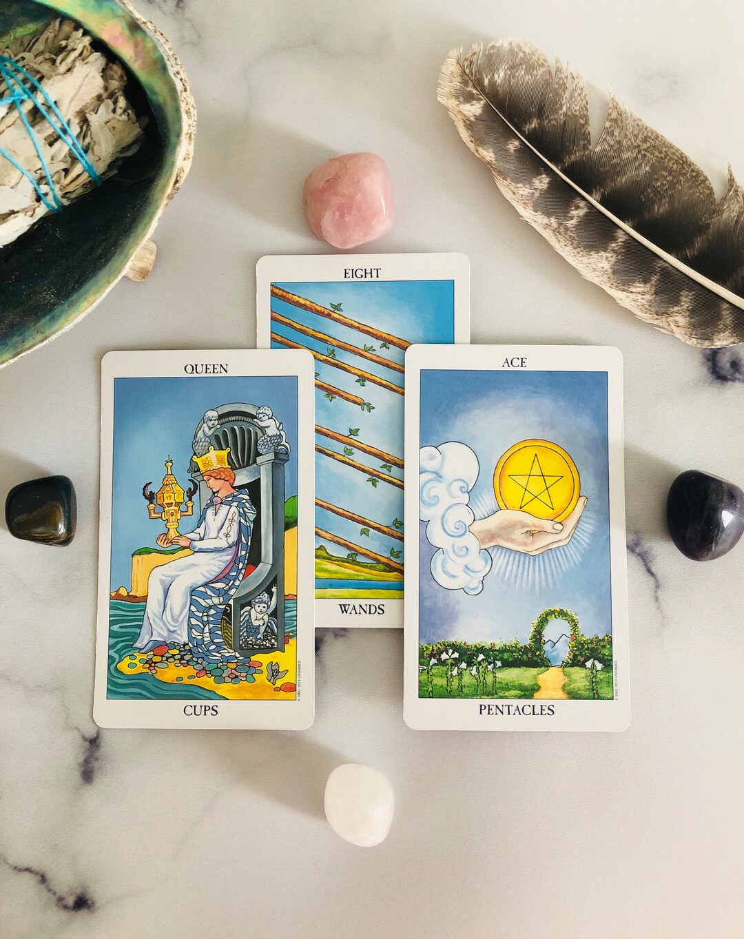 Quick Past/present/future Tarot Reading / 1 Question / Career ...