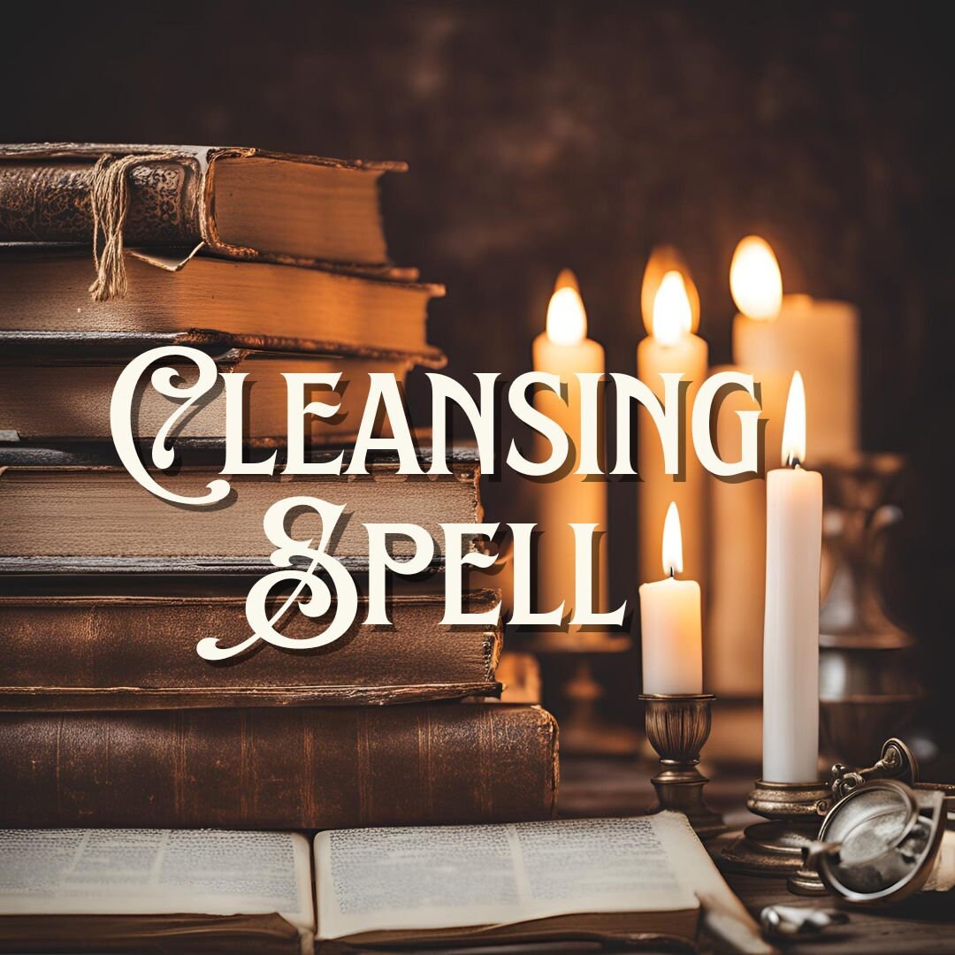 Cleansing Spell / Remove Negative Energy Spell - Etsy