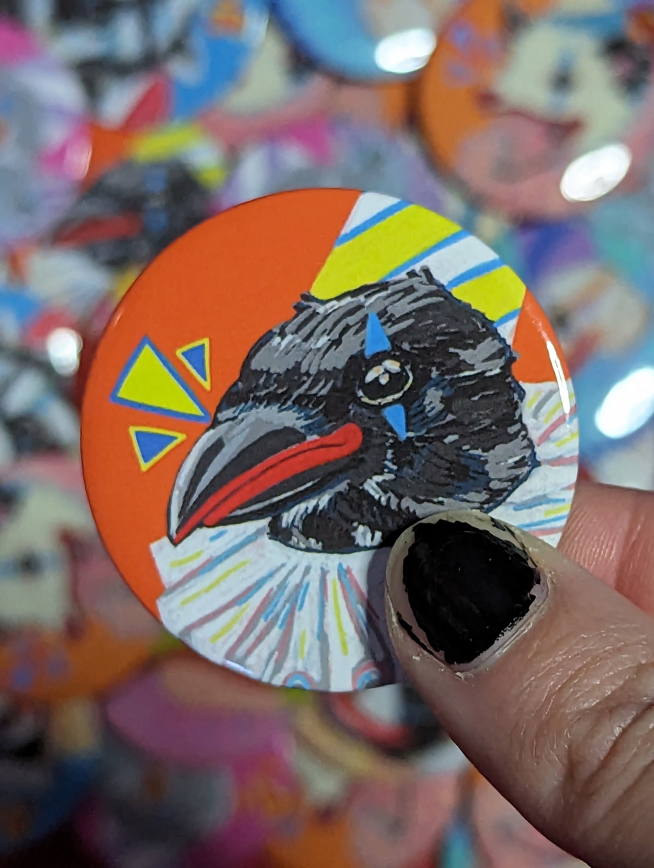 Clown Critter Button Pins - Etsy