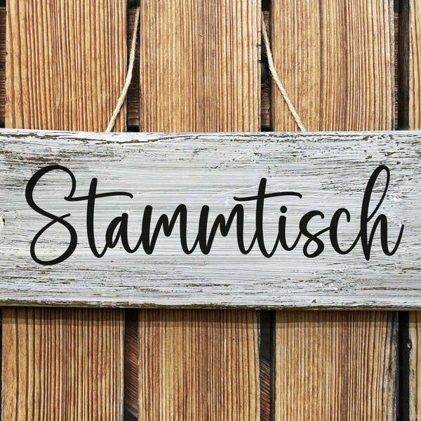 Stammtisch schild - Etsy.de