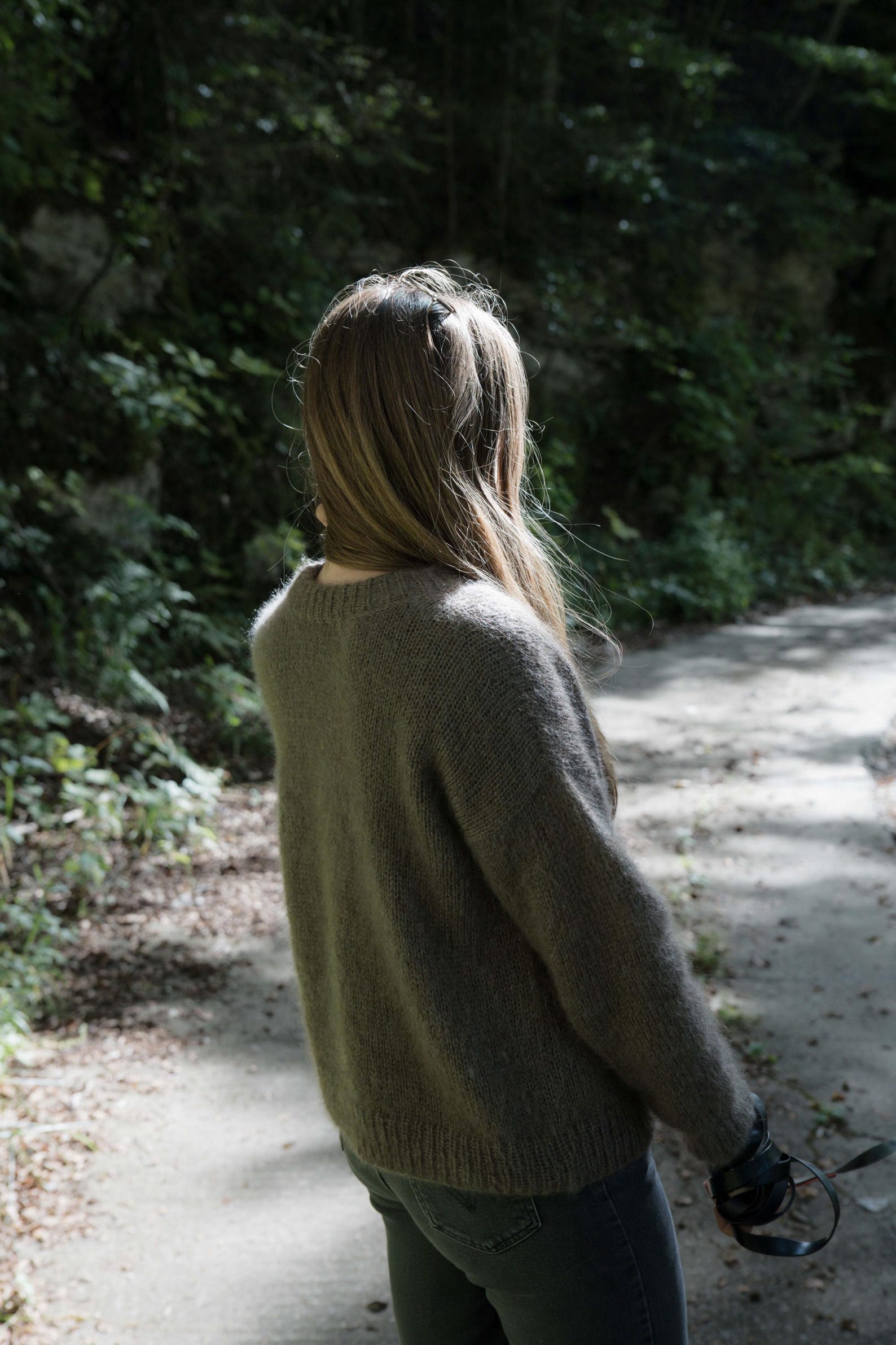 MOSS HAVEN Knitting Pattern | Modified Drop Shoulder, Top-down Sweater ...