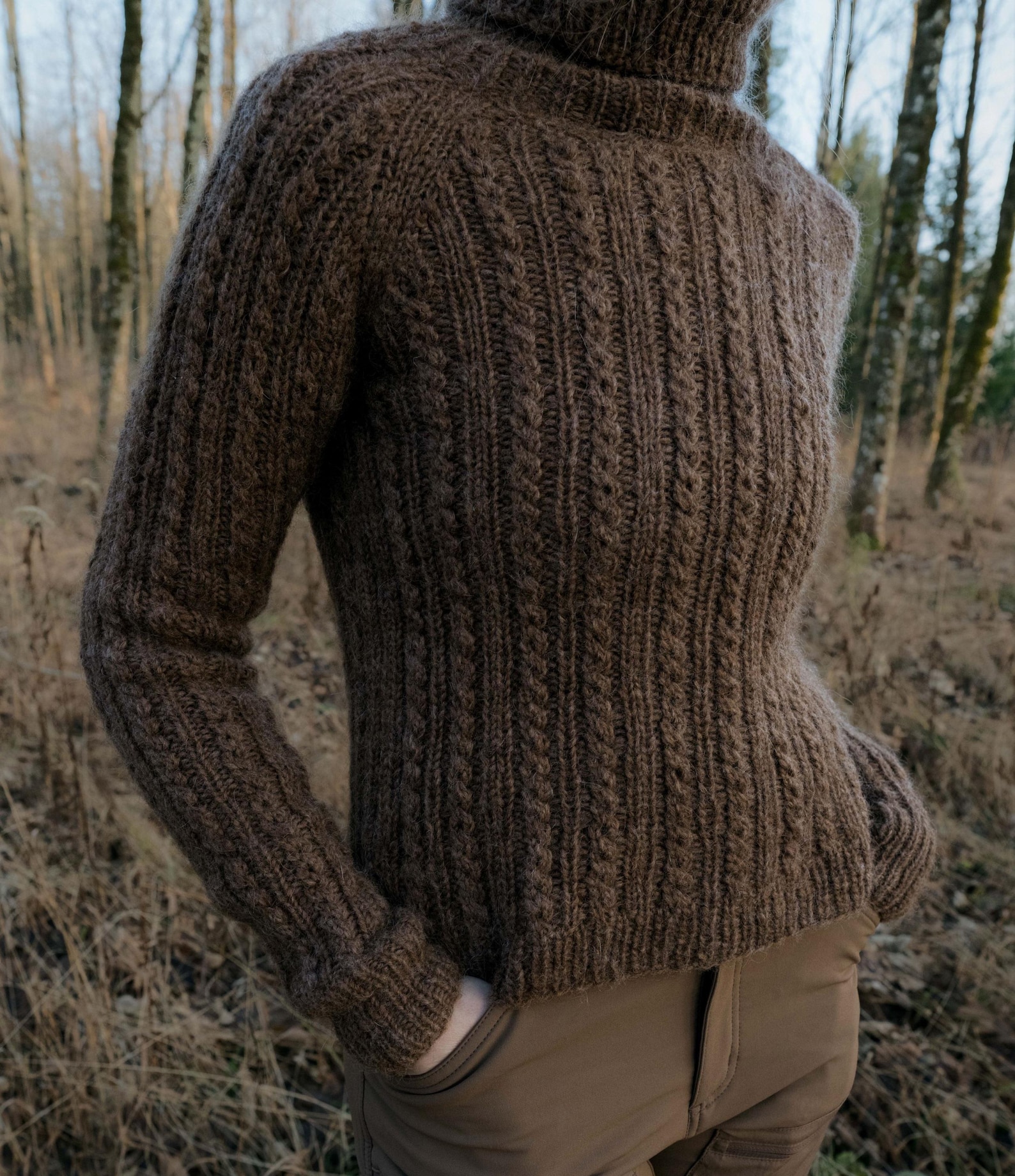 OAKWOOD RAGLAN Knitting Pattern | Raglan Sweater | Cable Pattern ...