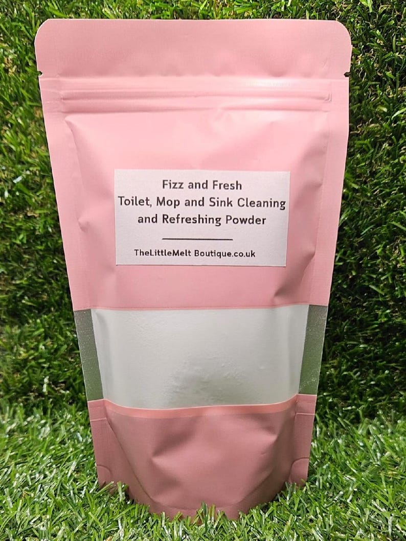 Fizz and Fresh Toilet, Mop & Sink Powder 250g by the Little Melt ...