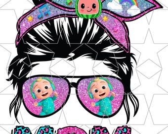 Cocomelon Png Mom | Etsy