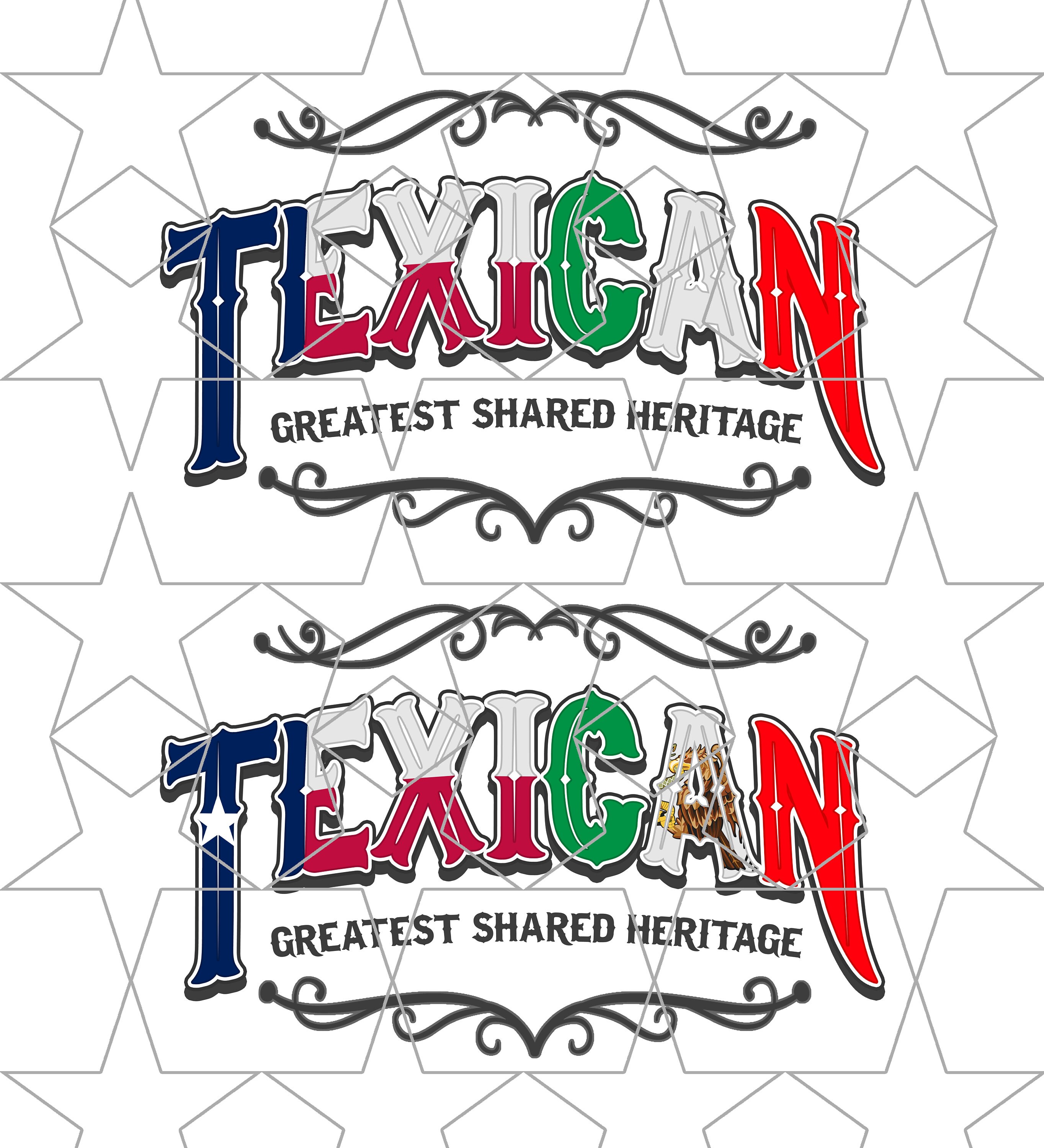Texican PNG, Texas Heritage, Mexican Heritage, Decals, T-shirts ...