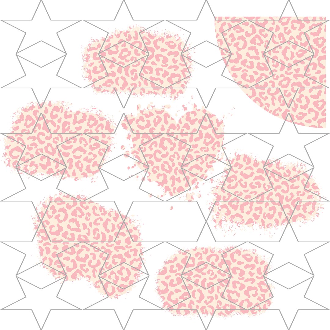 Pink Leopard Print Patches PNG Pink Cheetah Patches Png Distressed ...