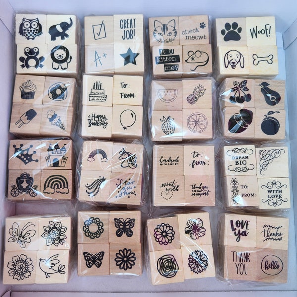 Mini Rubber Stamp - Etsy