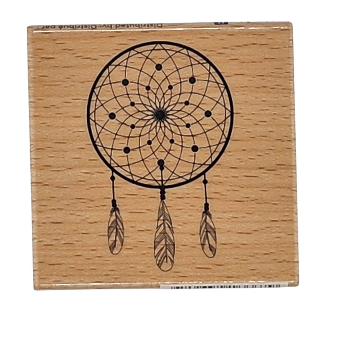 Wind Catcher Wood Mounted Rubber Stamp, Studio G, Hampton Art, 2 Inches ...