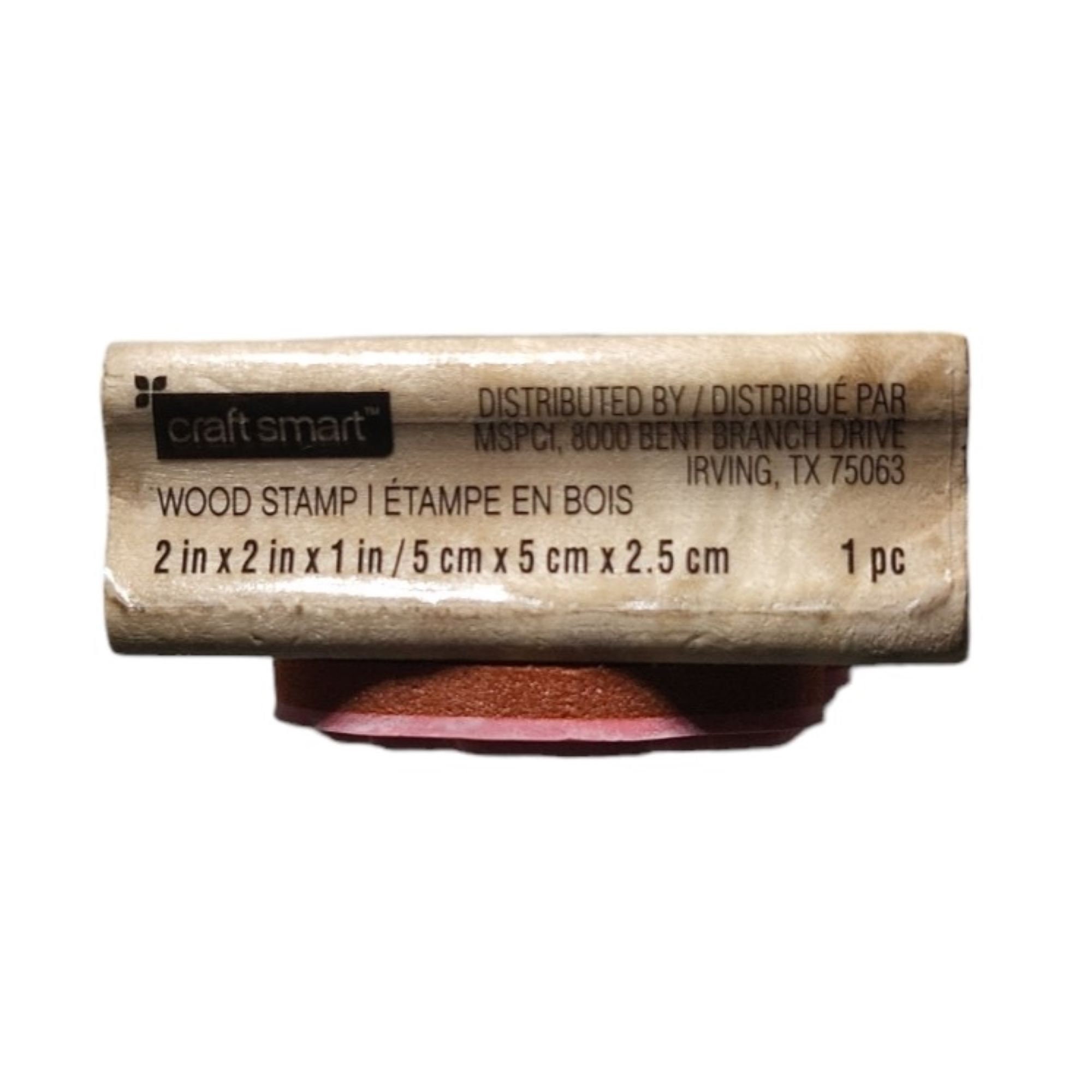 Craftsmart I'm Over the Rainbow for You Wood Mounted Rubber Stamp, 2 ...