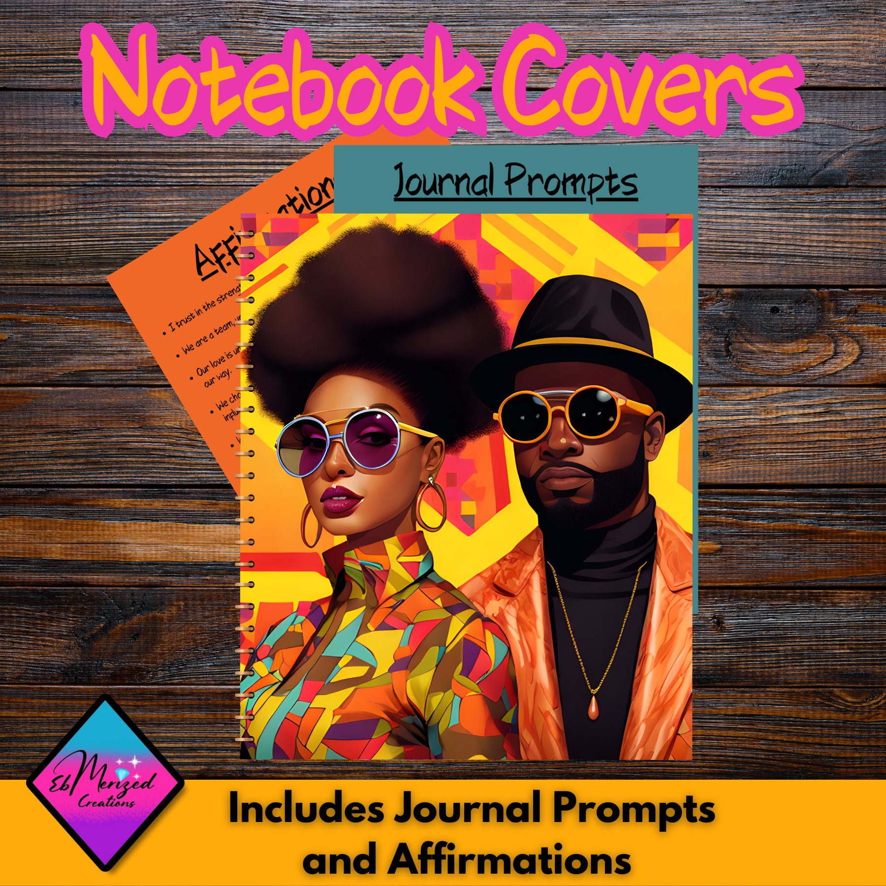 Notebook Cover Bundle | Digital Download | Commercial Use License ...