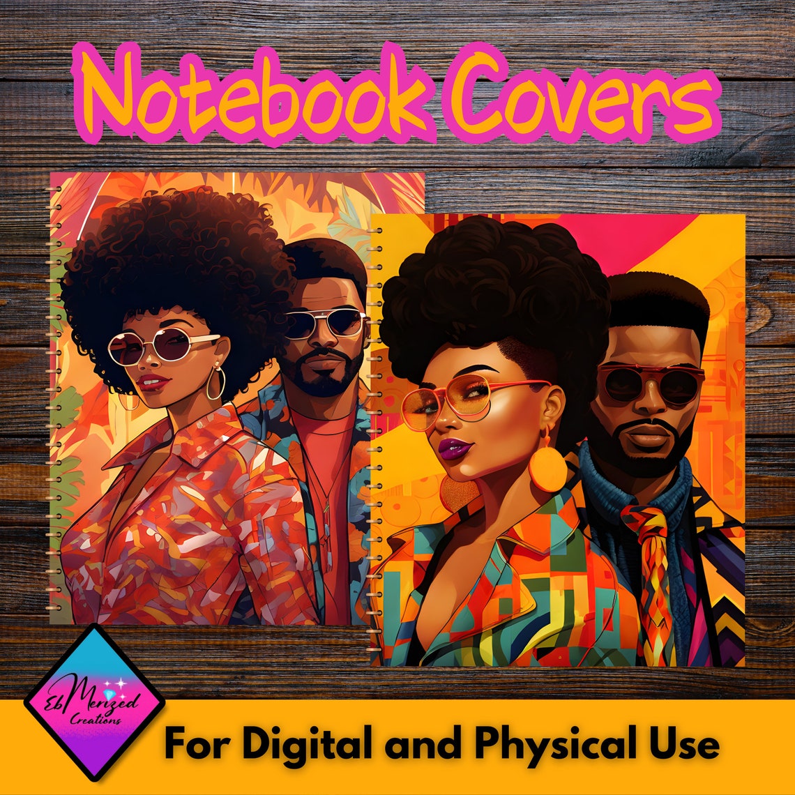 Notebook Cover Bundle Digital Download Commercial Use - Etsy