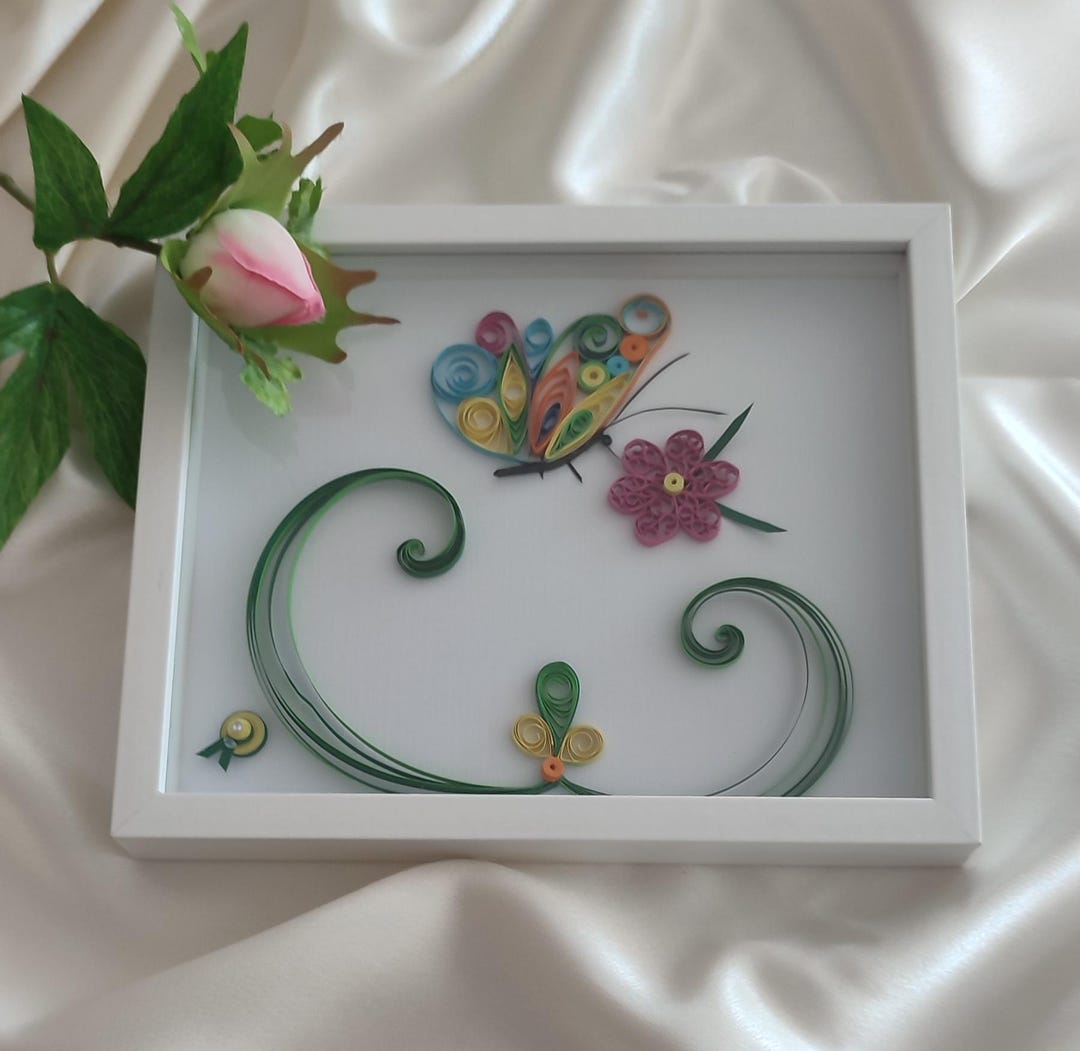 Handmade Quilling Board, a True Work of Art. Not to Be Confused With ...