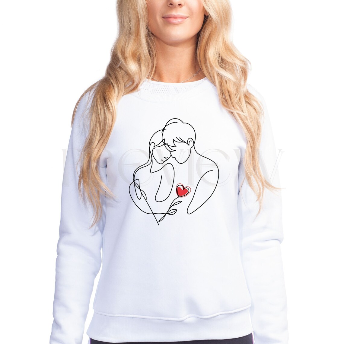 Valentine Printable, Valentine PNG, Line Art, Line Drawing, Couple ...