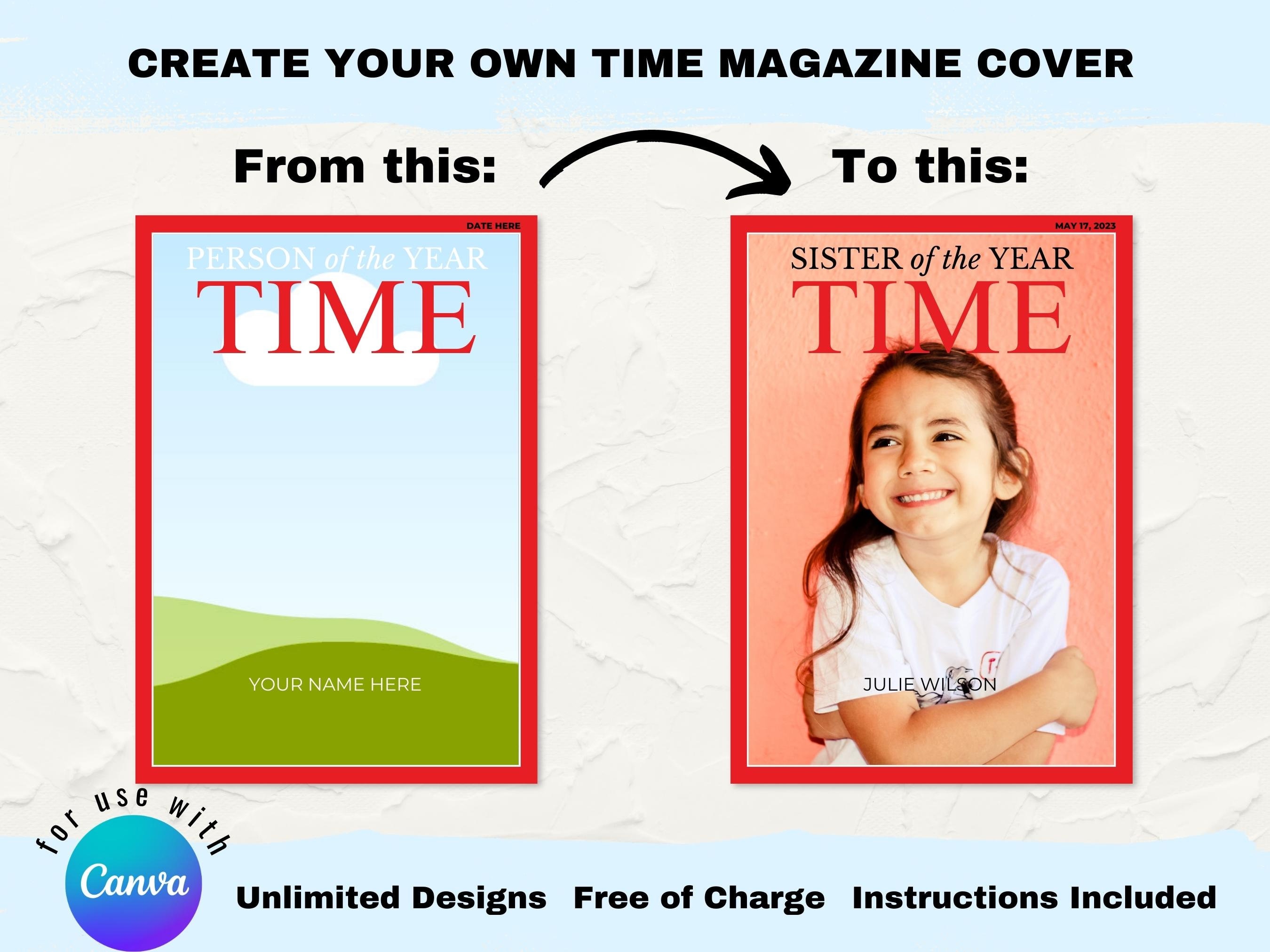 How To Make A Time Magazine Cover Template Tech You Can Do: Magazine