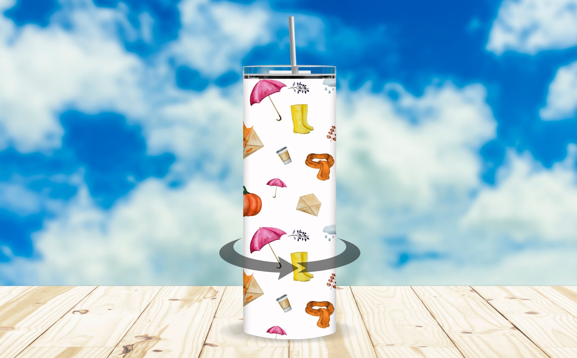 Animated Tumbler Canva Mockup Template Limitless Backgrounds - Etsy