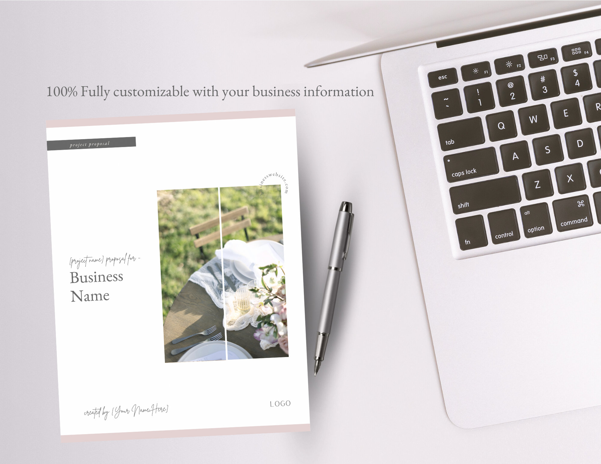 Wedding or Event Planner Proposal Template (Instant Download) - Etsy