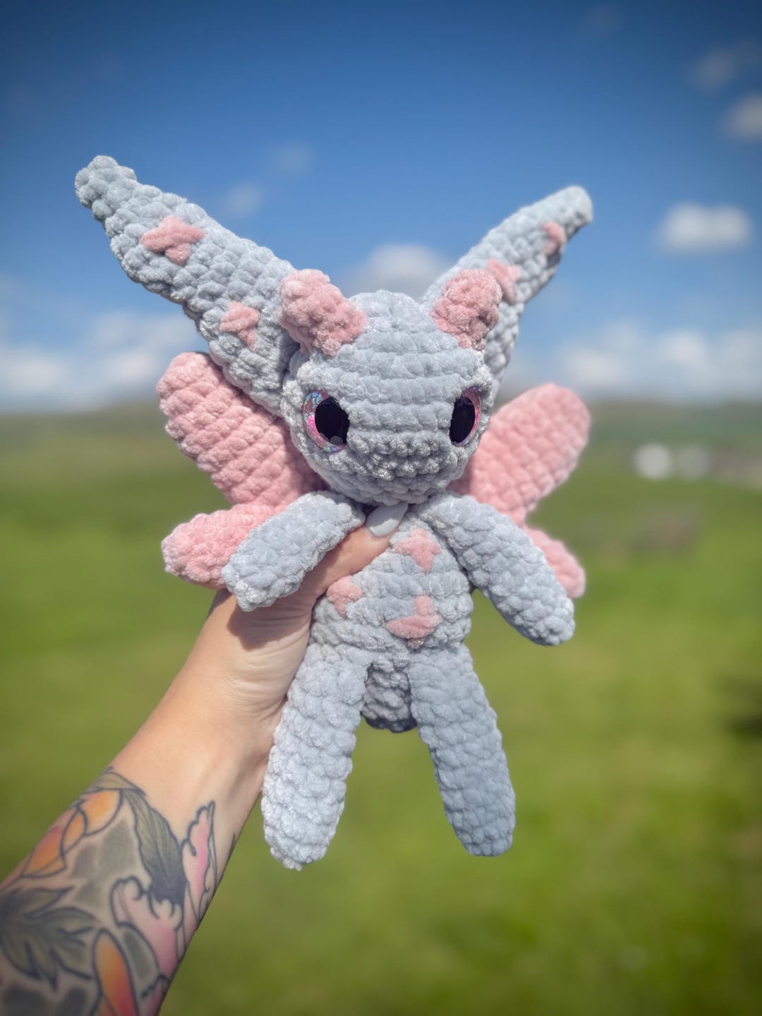 Nazuki Faerie Crochet Plushie | Handmade | Crochet | - Etsy