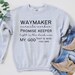 Christian Sweatshirt Waymaker Religious Shirts for Women Bible Verse ...