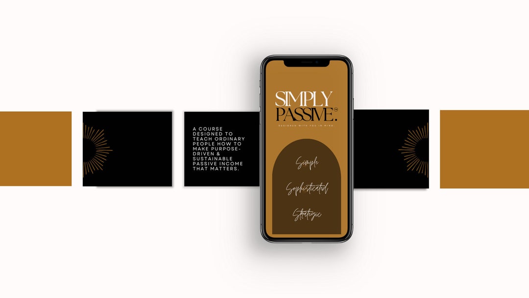 Simply Passive Faceless/ an Introverts Digital Marketing Course - Etsy