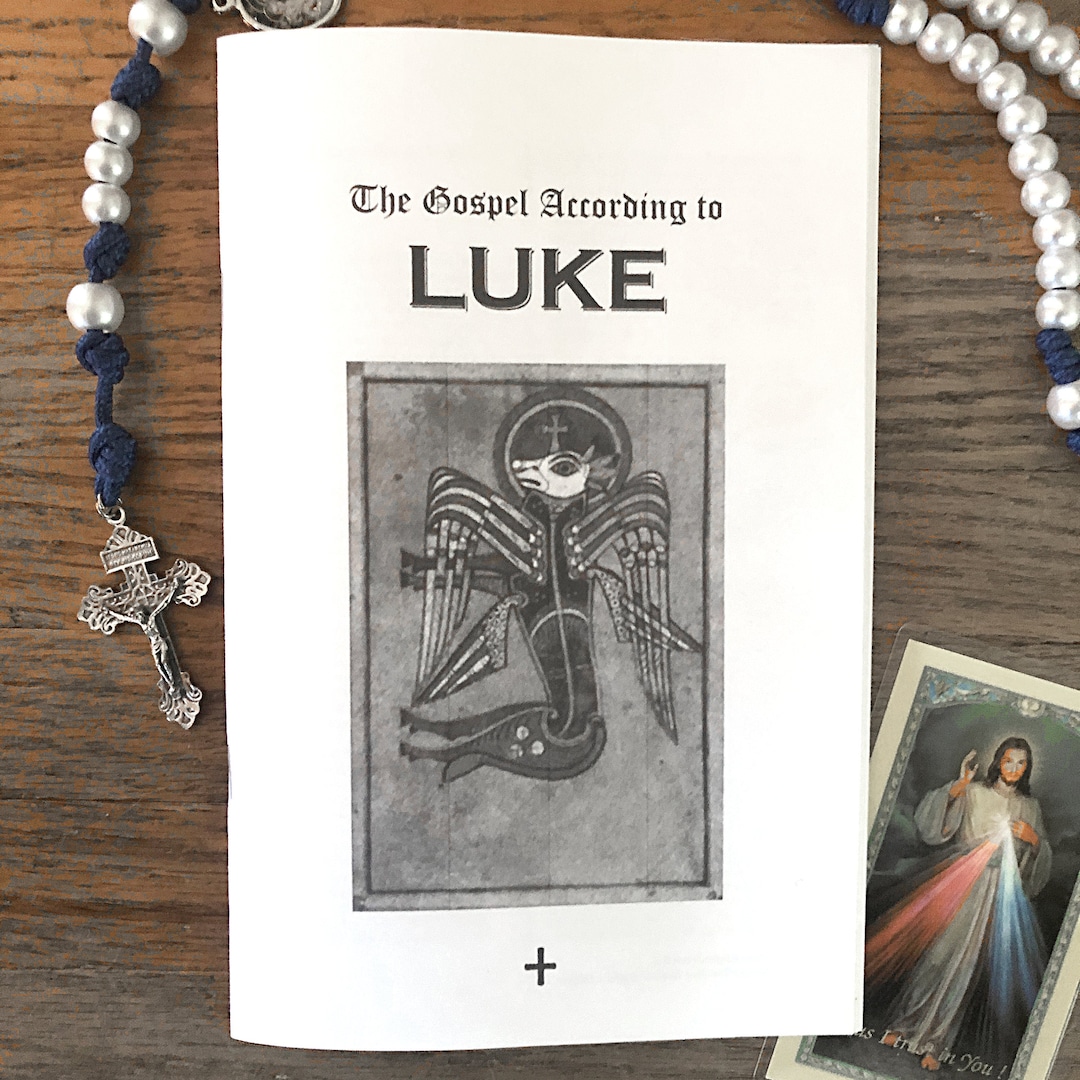 The Gospel of Luke, Christian Zine, Catholic, Christian Punk, Biblical ...