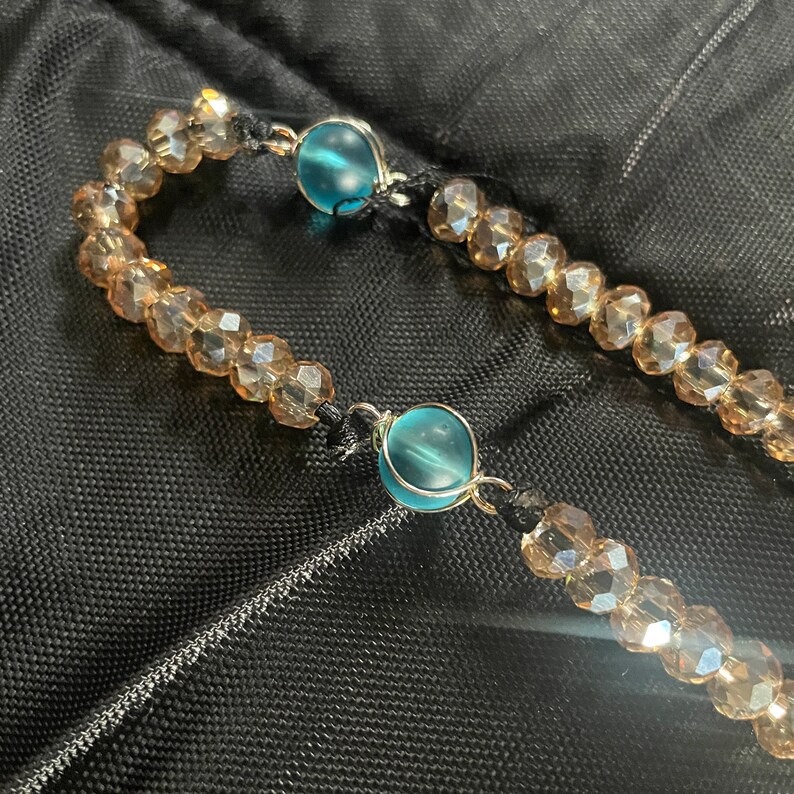 Glass Bead Strung Rosary | Catholic | Jesus Christ | Blessed Virgin ...
