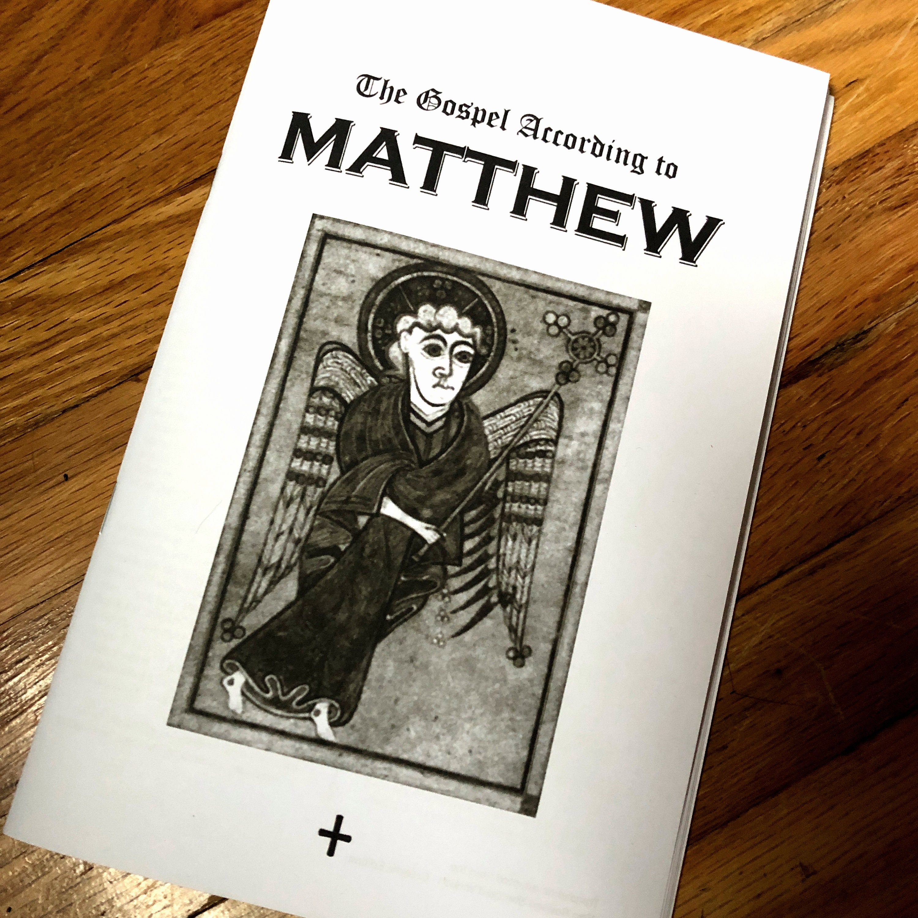 The Gospel of Matthew, Christian Zine, Catholic, Christian Punk ...