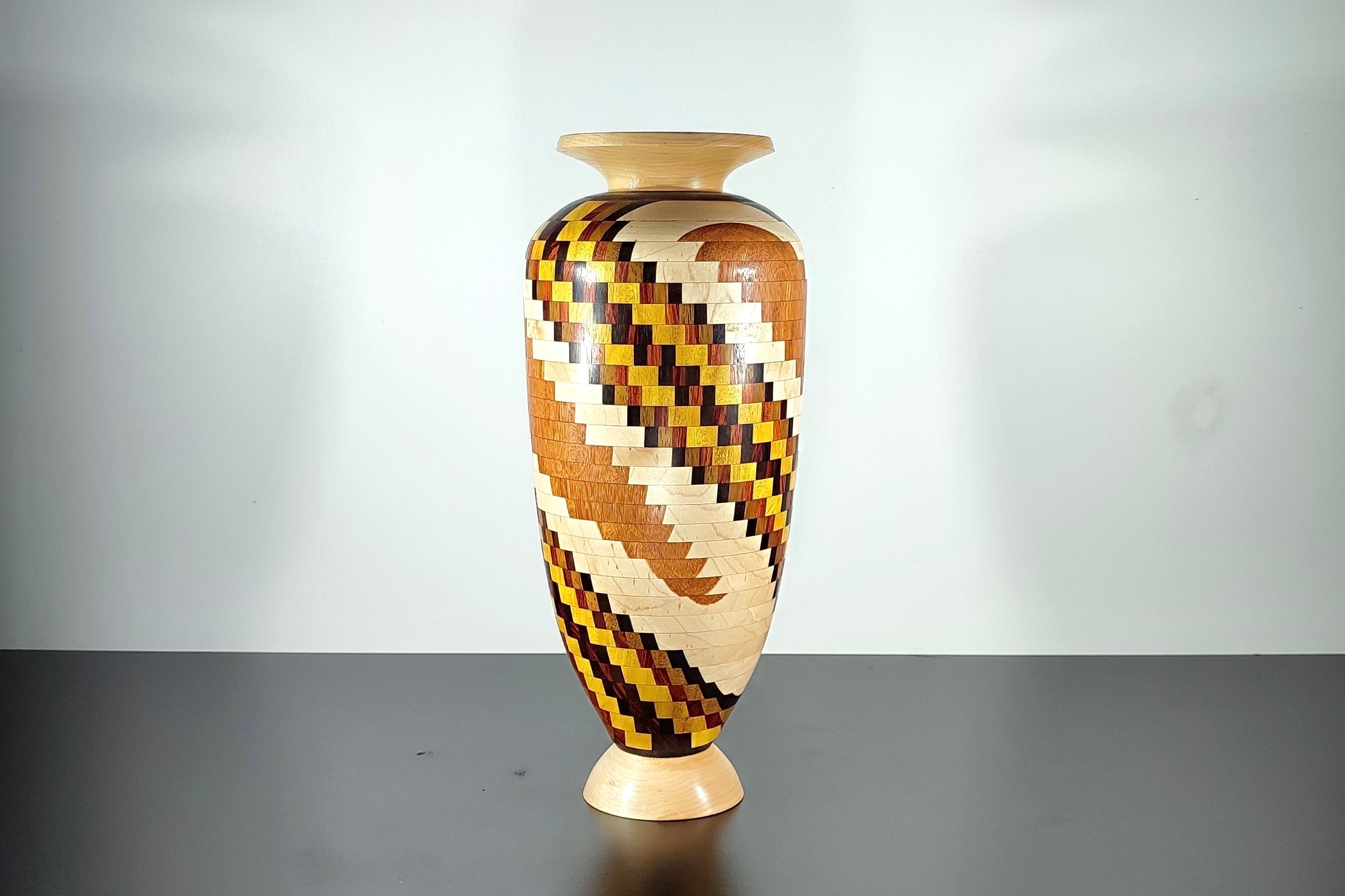 Twisted Vase W 14.5cm T 34.5cm - Etsy