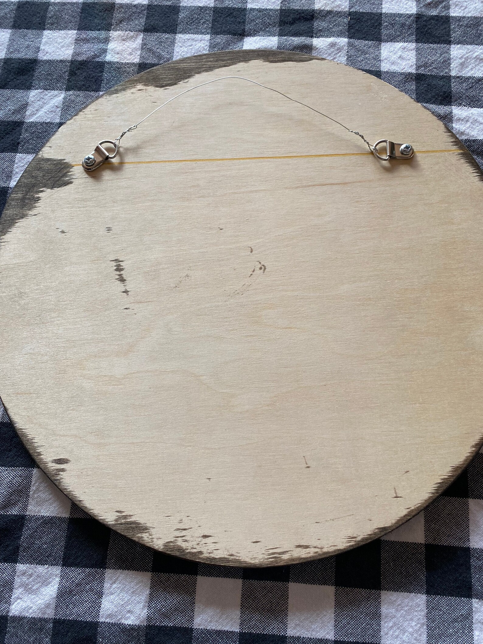 Round Welcome Sign - Etsy